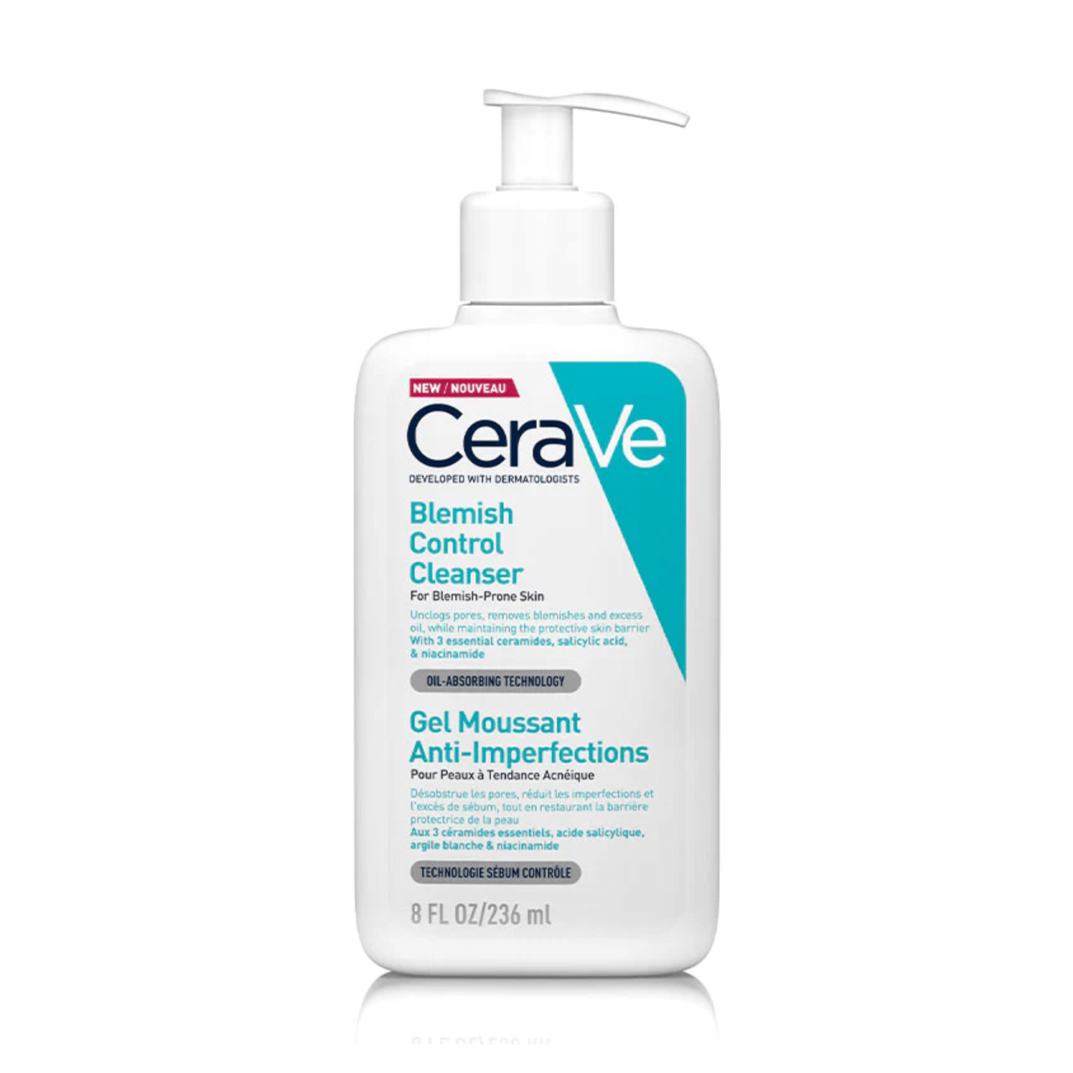 CeraVe Blemish Control Cleanser | Anti-Acne Face Wash